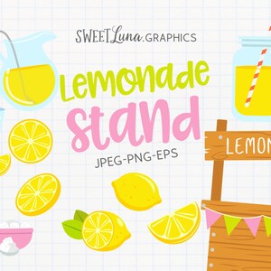 Clip Art & Image Files summer Franklin Summer Lemonade Stand Clip Art ...