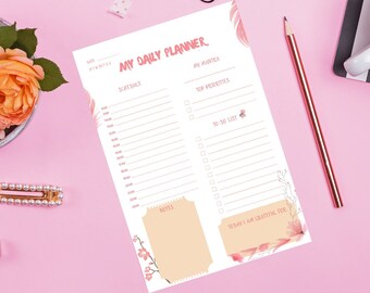 Boho Pink to Do List - Etsy