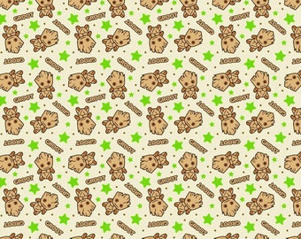 Groot Cotton Fabric - Etsy