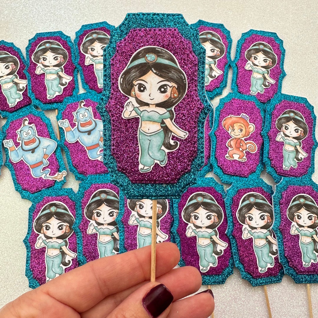 Aladdin Party Decorations Princess Jasmine Birthday Party Handmade ...