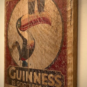 Rustic Original Style Wooden Guinness Sign - Etsy UK
