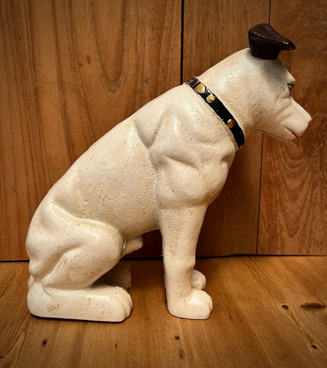 Antique Style HMV Fox Terrier Cast Iron Money Box - Etsy