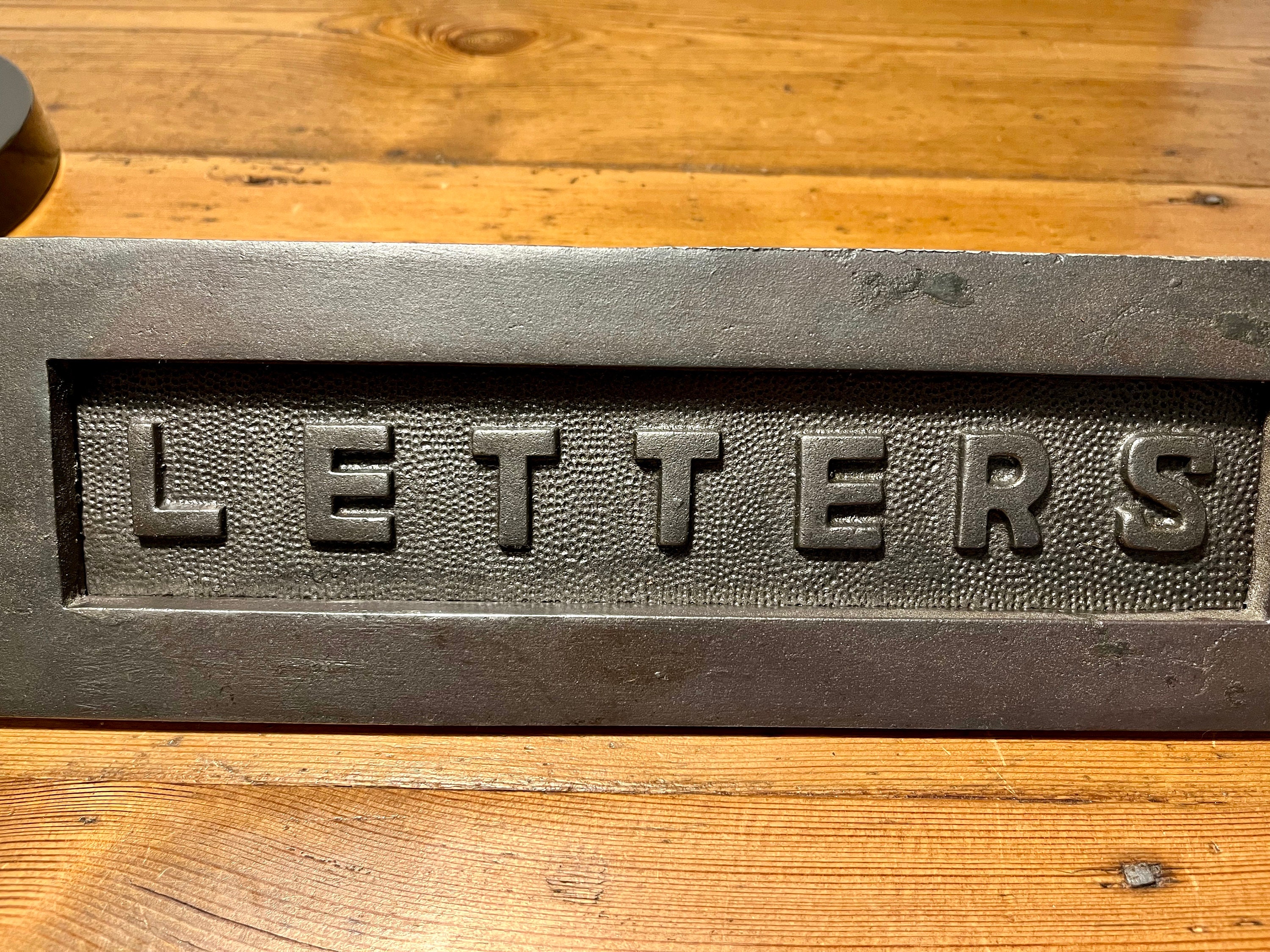 Large Cast Iron Letter Box - Etsy UK