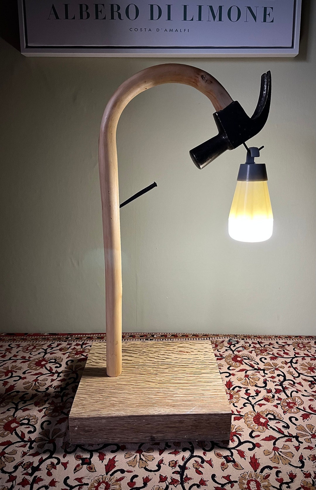 Hammer Table Light Carpenters Light Builders Light - Etsy