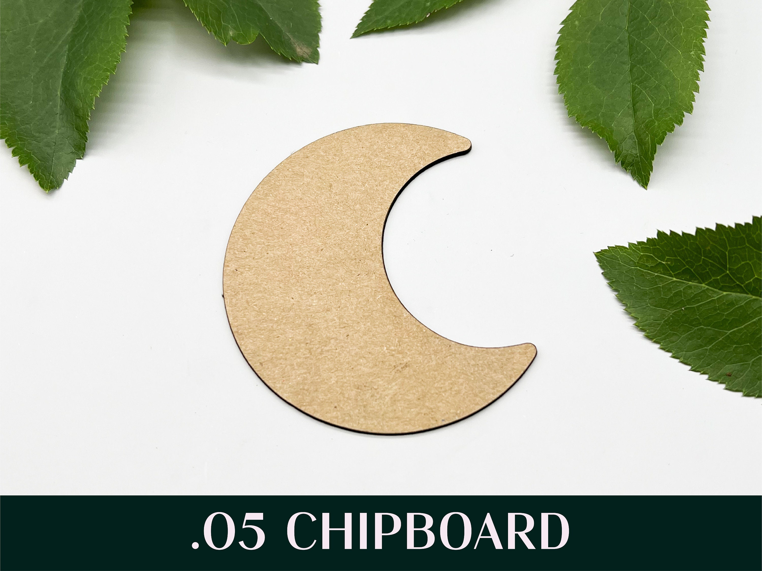 Moon Phases Wood Cutouts Laser Cut Moon Shapes Phases Of