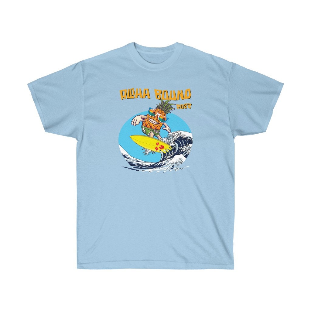 Vacation Aloha Crew T-shirt Family Hawaiian Vacation Aloha - Etsy