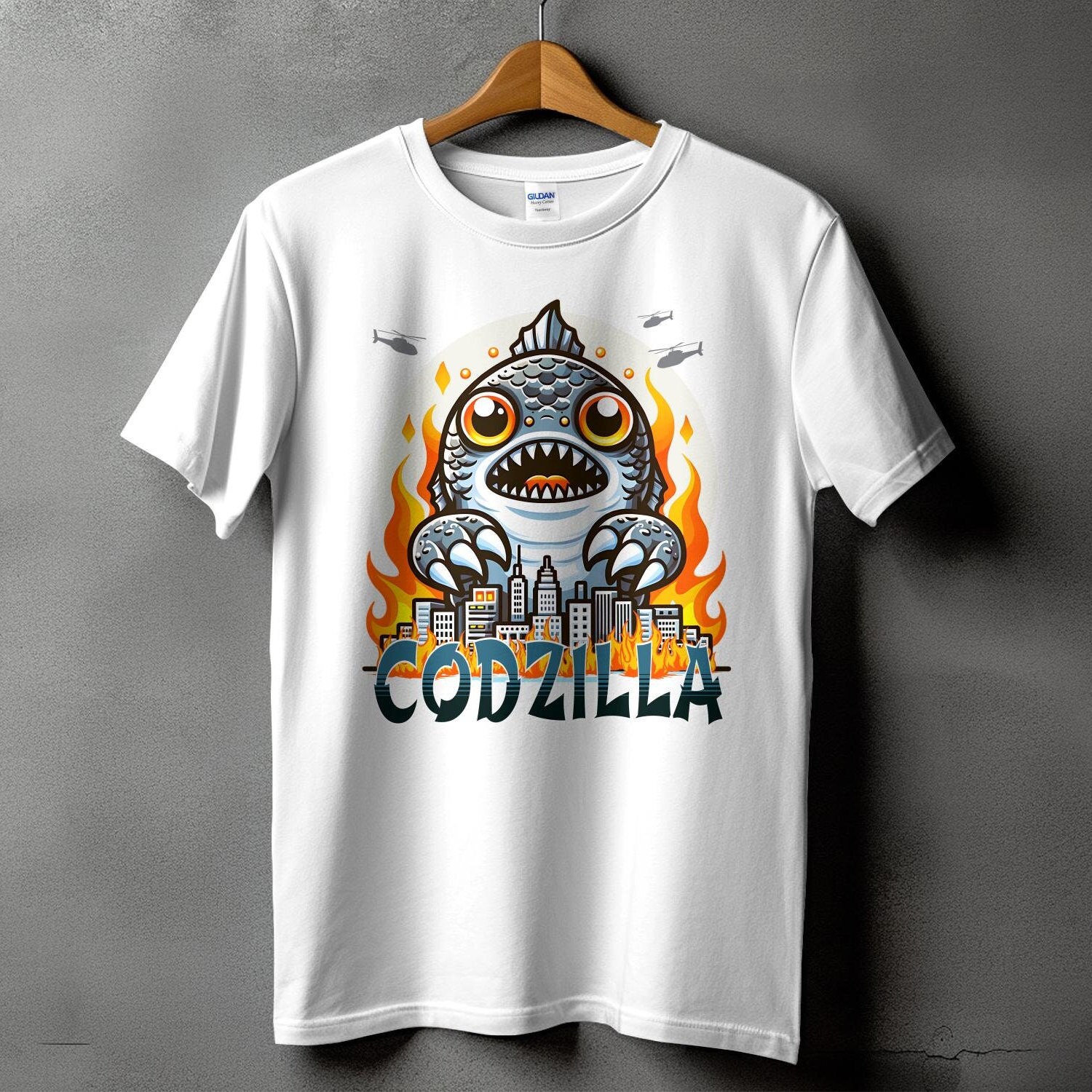 Codzilla Shirt, Vintage Godzilla Shirt, New Empire Shirt, Minus One ...
