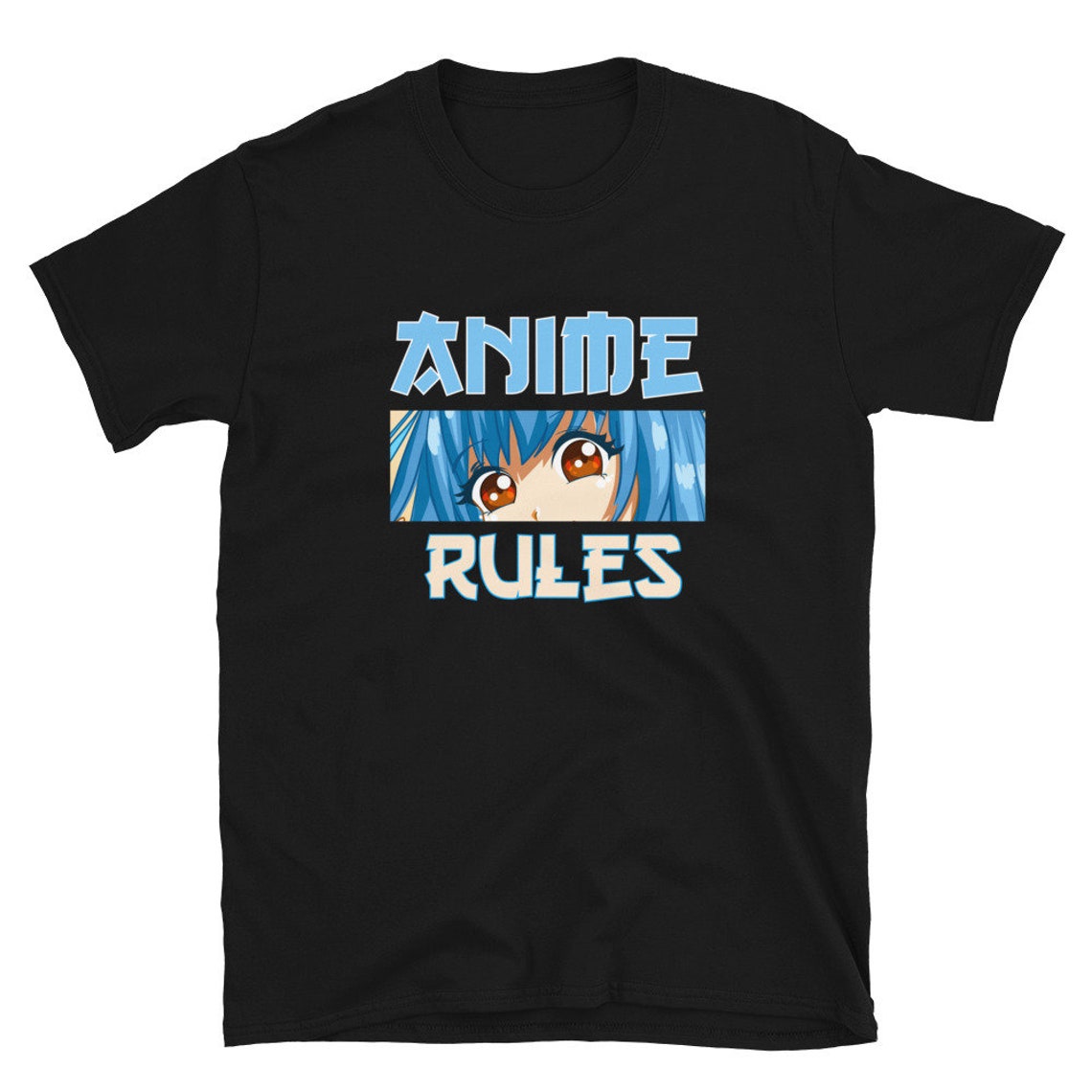 Anime Rules Anime Eyes Anime Face Japanese Anime - Etsy