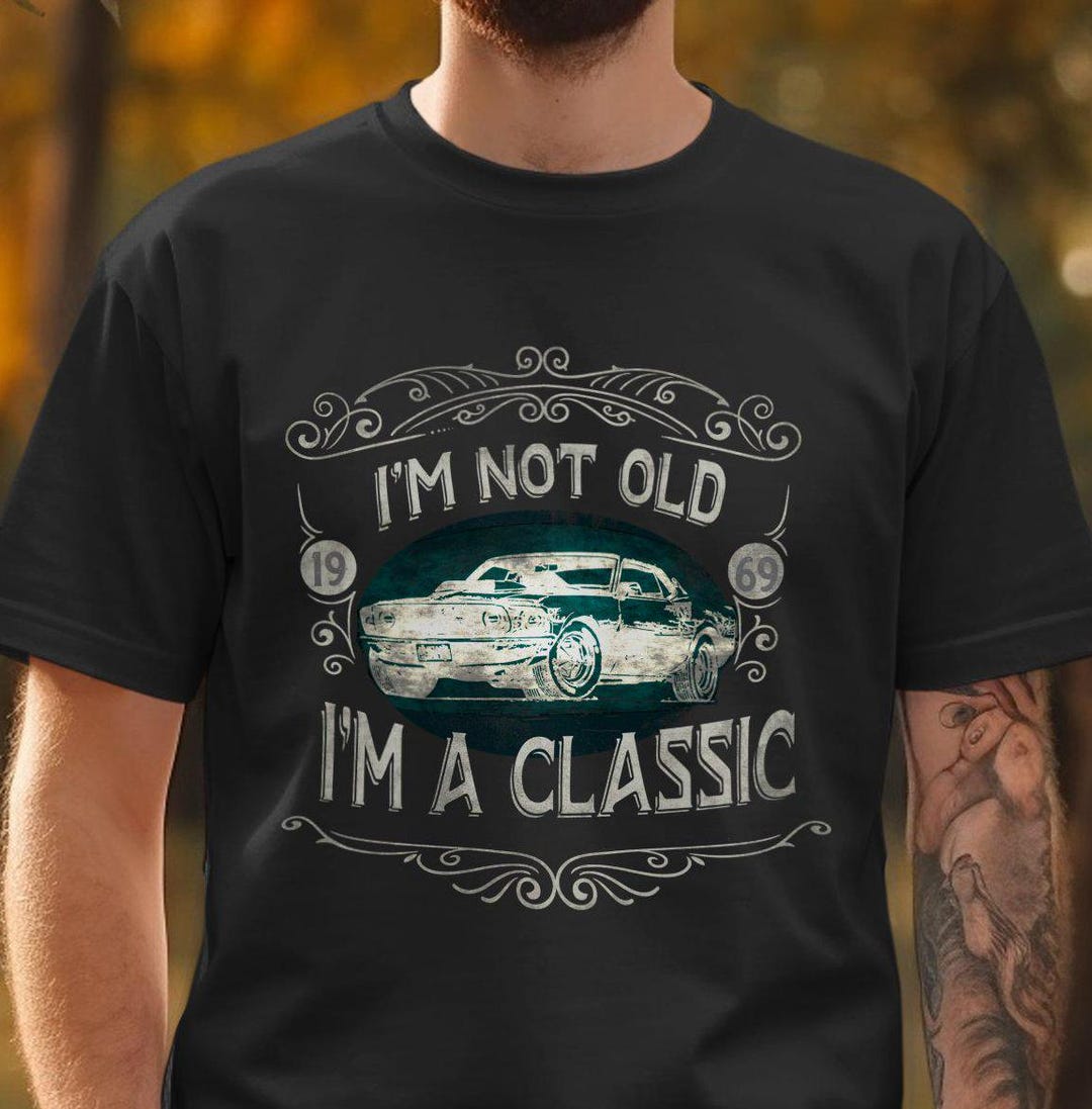 Vintage Muscle Car Graphic T-shirt, Classic American Muscle Car Shirt ...