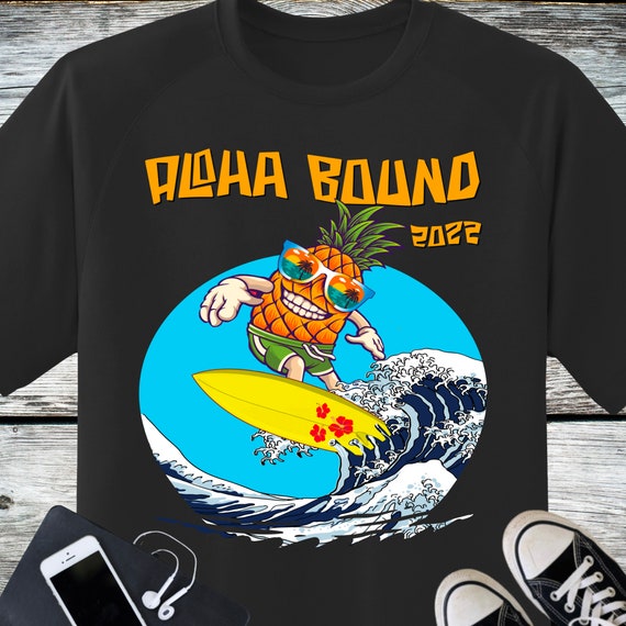 Vacation Aloha Crew T-shirt Family Hawaiian Vacation Aloha - Etsy