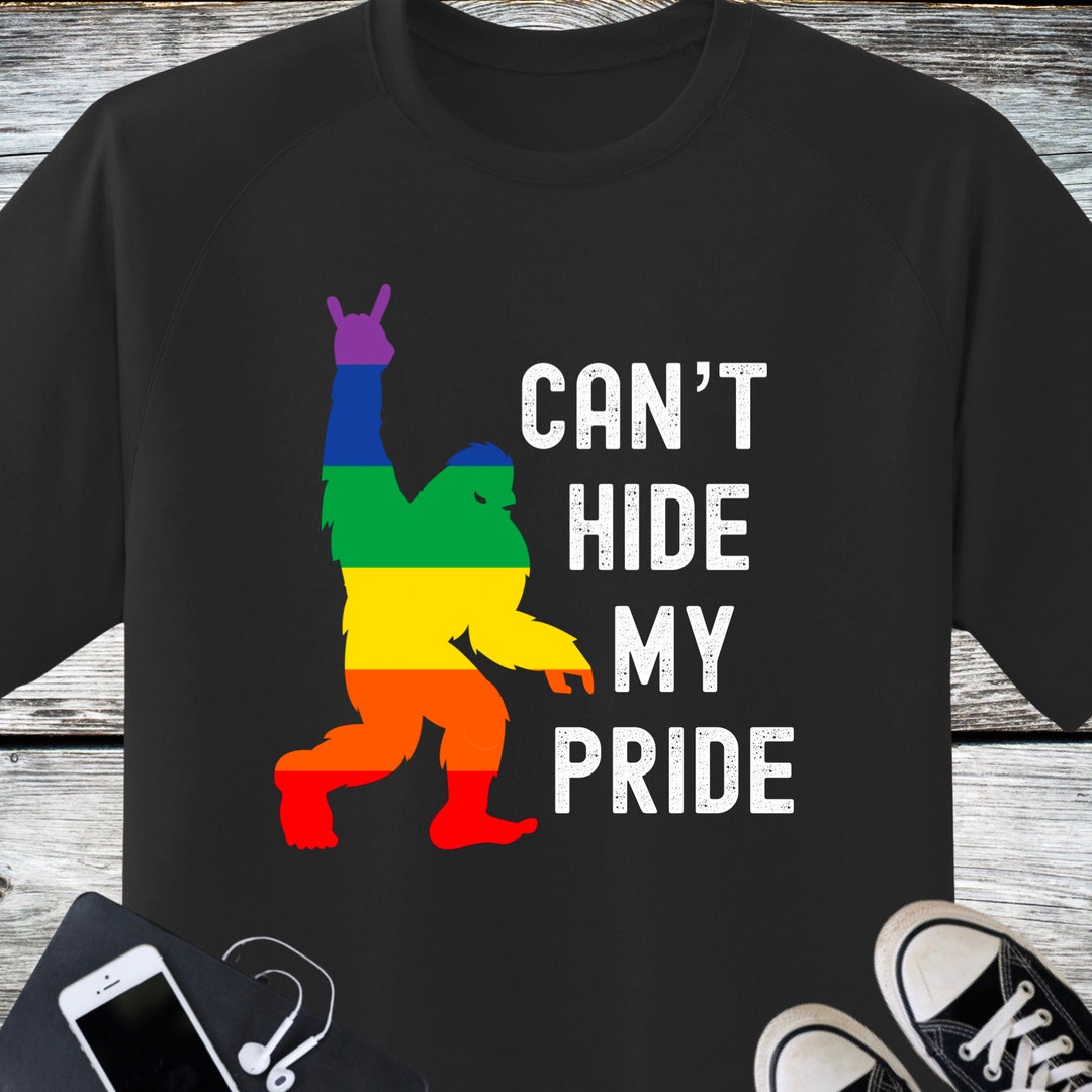 Gay Pride Shirt | Pride Vibes | Can't Hide My Pride | Funny Queer ...
