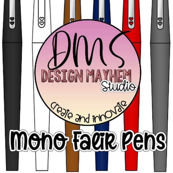 Flair Pens Clipart - Etsy