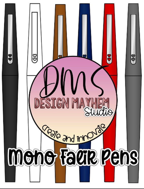 MONO Color Flair Pens Png SVG Jpg Flair Pen PNG Svg Jpg - Etsy