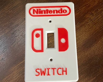 Nintendo Switch Light Switch Plate | Etsy