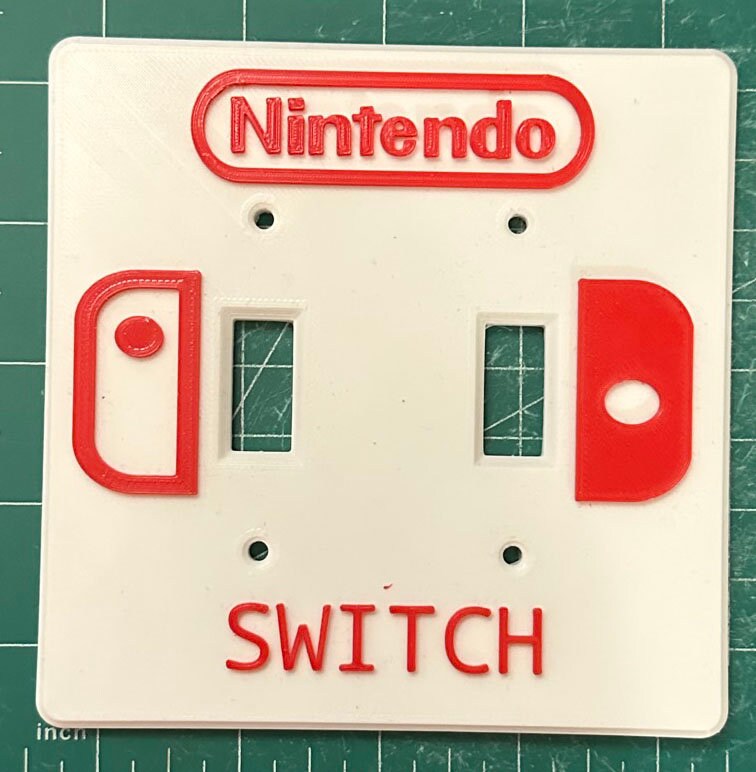 Nintendo Switch Light Switch Plate (dual Switch) - Etsy