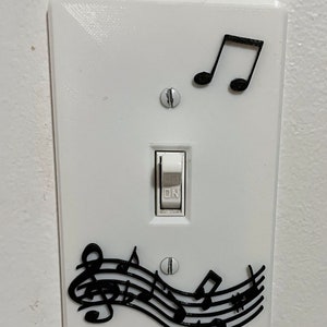 Musical Light Switch Plate - Etsy