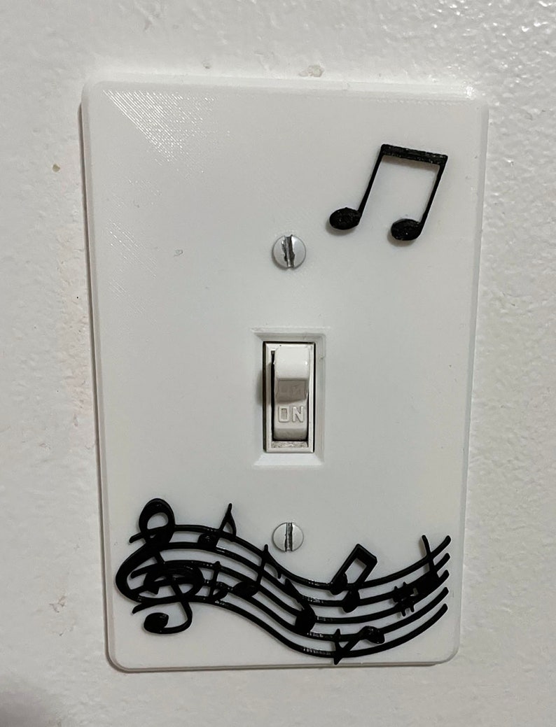 Musical Light Switch Plate - Etsy