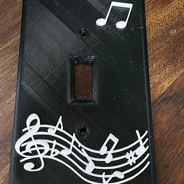 Music Light Switch Plate - Etsy