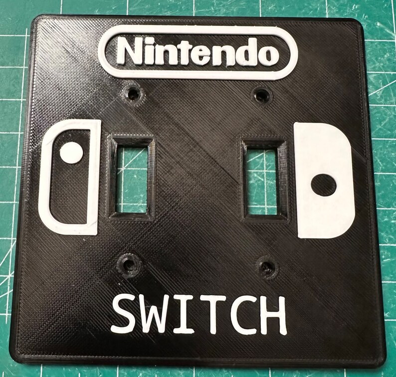 Nintendo Switch Light Switch Plate (dual Switch) - Etsy