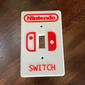Nintendo Switch Light Switch Plate - Etsy