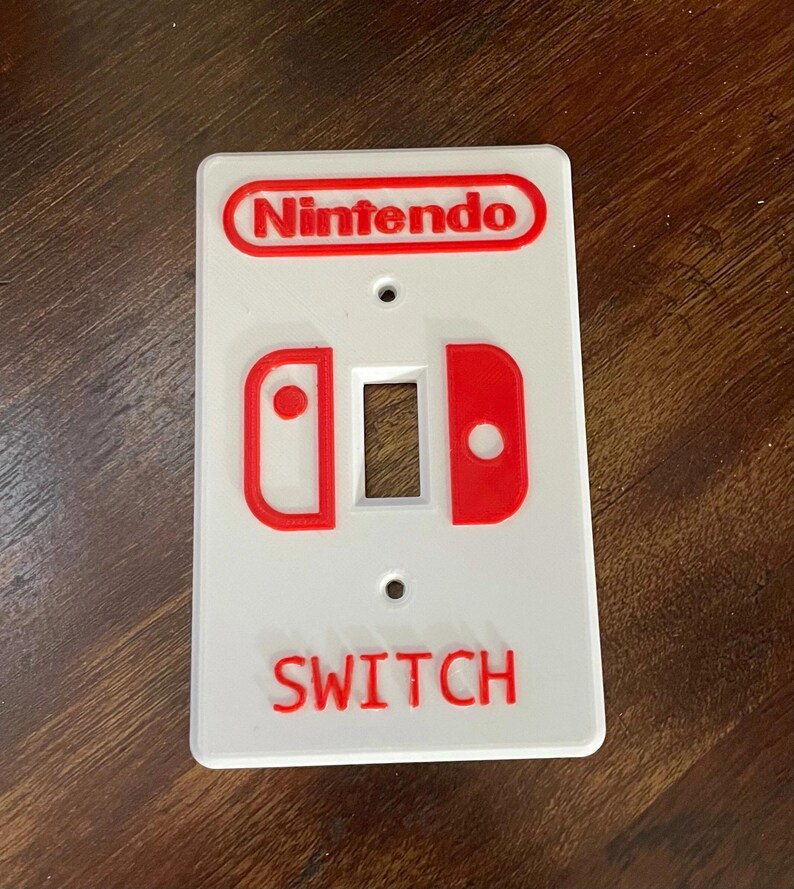 Nintendo Switch Light Switch Plate - Etsy