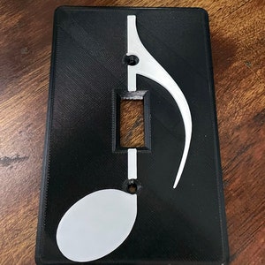 Music Note Light Switch Plate - Etsy