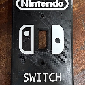 Nintendo Switch Light Switch Plate - Etsy