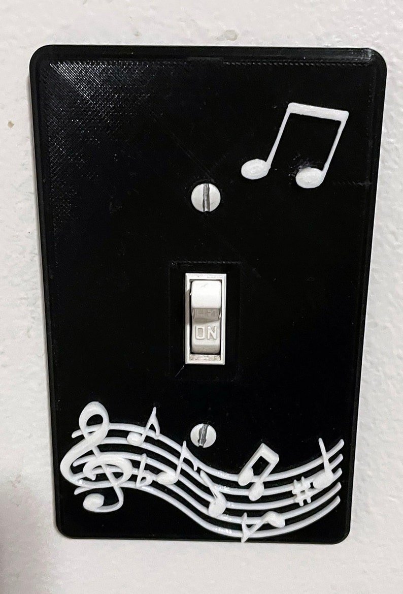 Musical Light Switch Plate - Etsy