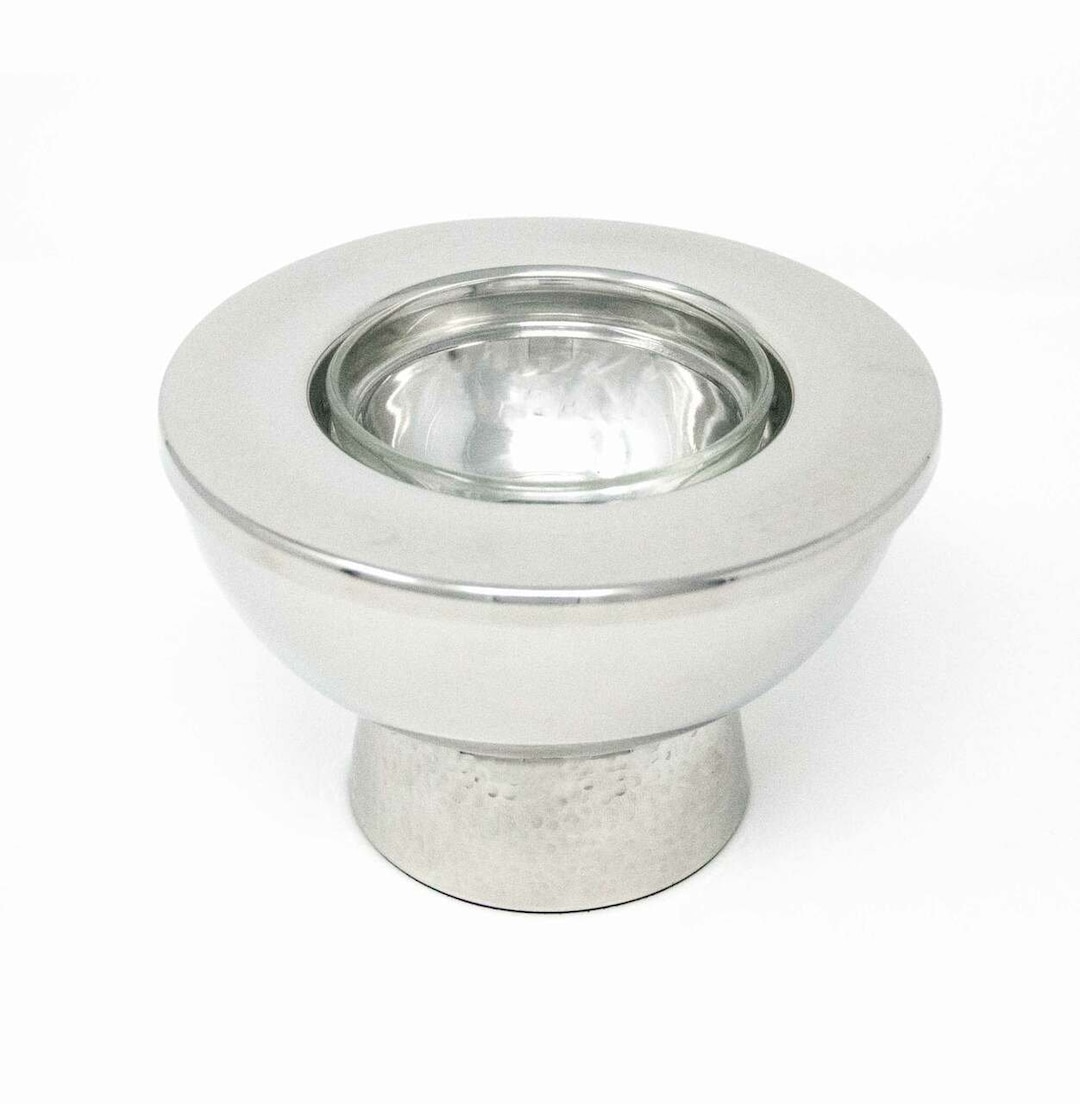 Insulated Caviar Server, Hammered Stainless Steel - Etsy