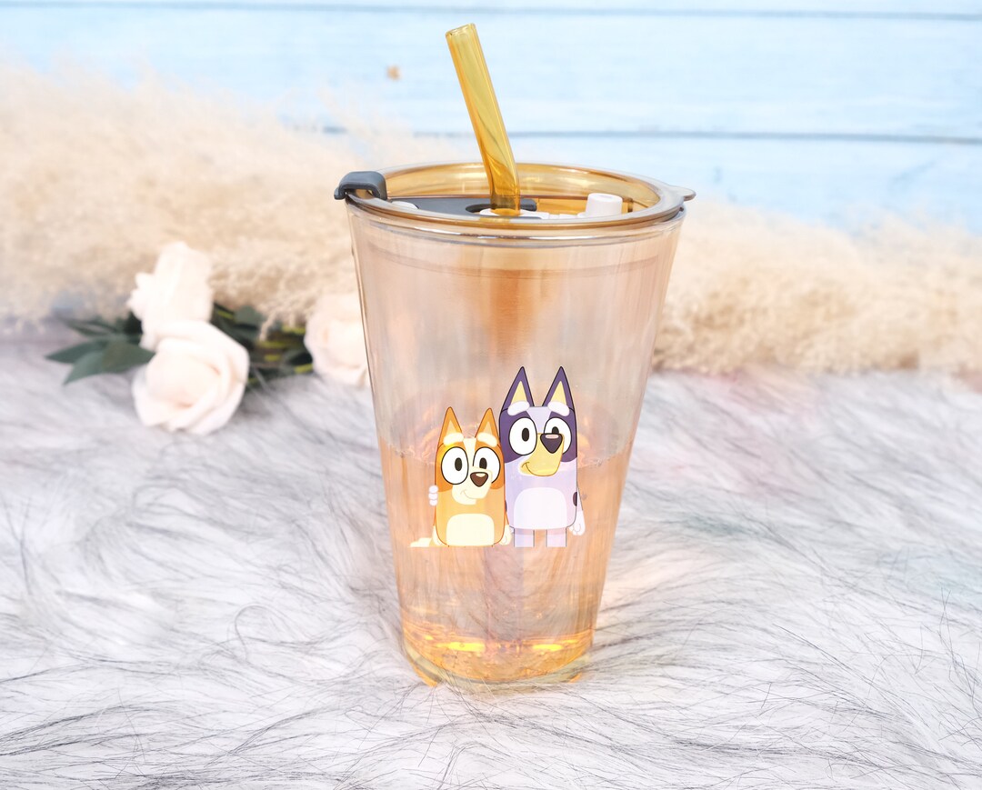 Custom Bluey and Bingo Pint Glass, Best Kid Ever Mug, Personalized ...