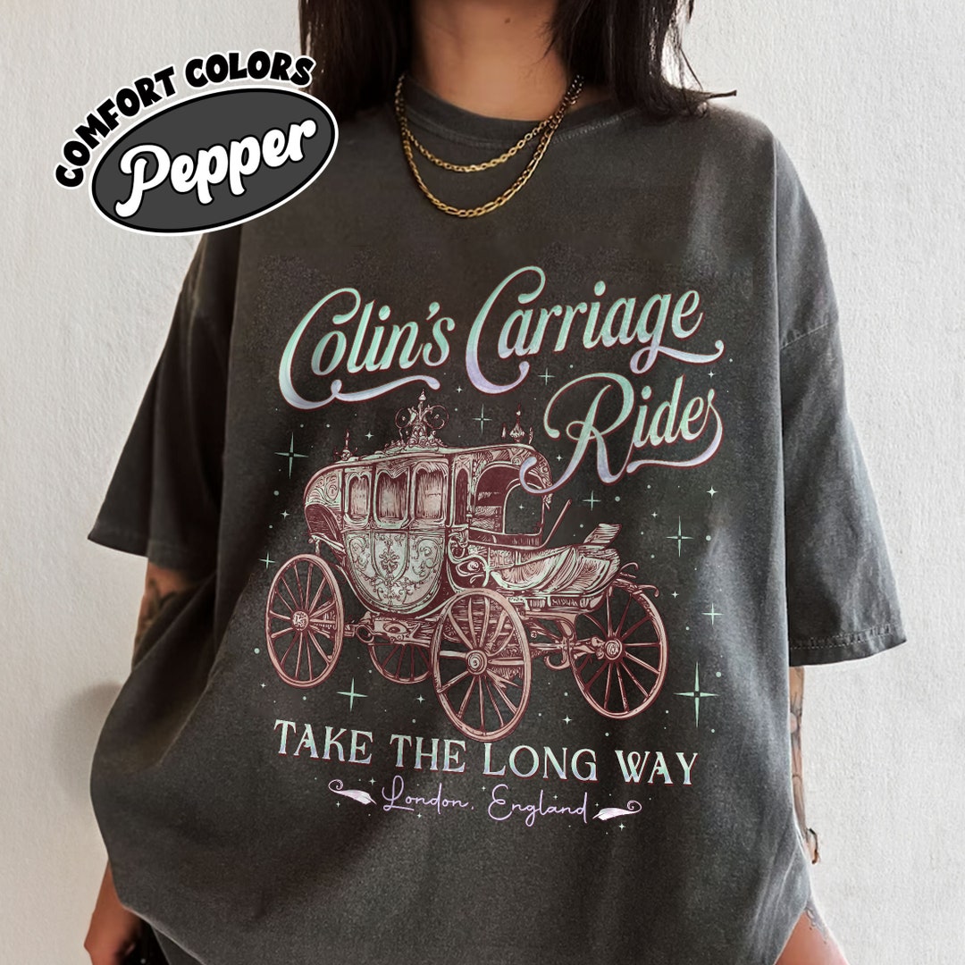 Colin’s Carriage Rides Comfort Colors Shirt, Royal Romance Series Shirt ...