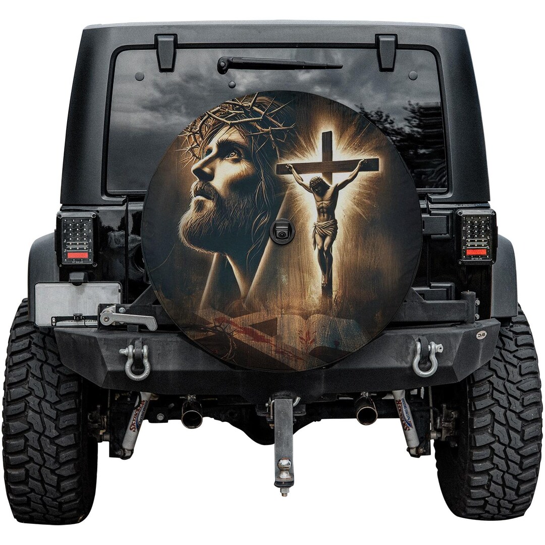The Life of Jesus Spare Tire Cover With or Without Backup Camera ...
