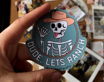 Punchy Sticker | Etsy