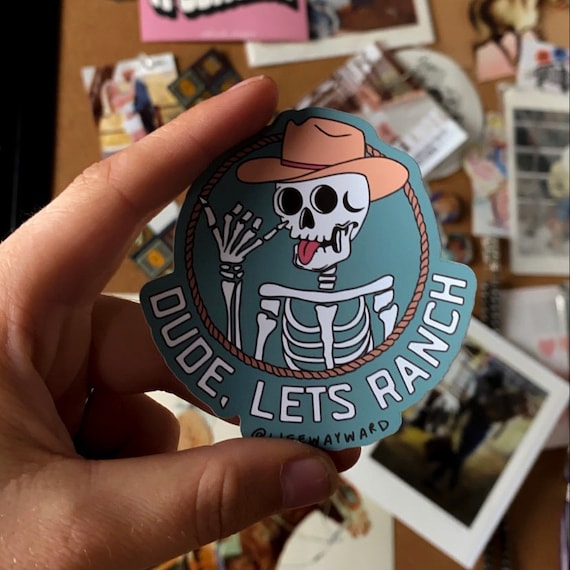 Paper & Party Supplies Stickers, Labels & Tags Western Stickers Ranch ...