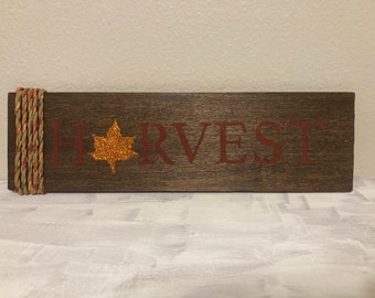 Harvest Sign | Etsy
