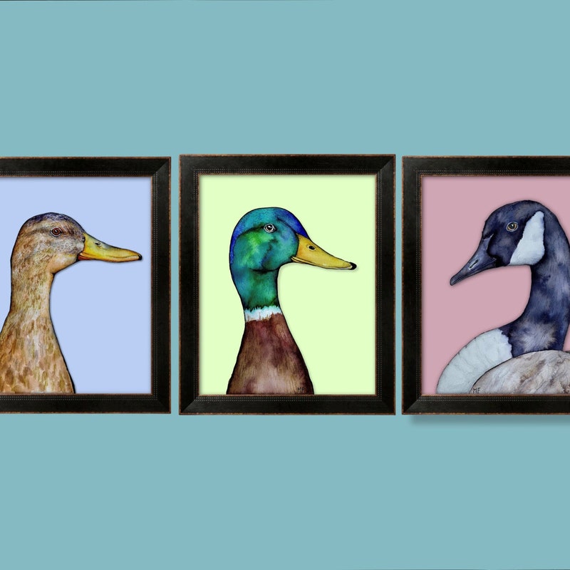 Duck Art - Etsy