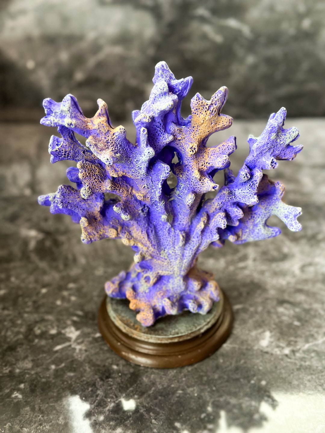 Purple Coral Reef Decor , Home Gift for Her , Housewarming Gift ...