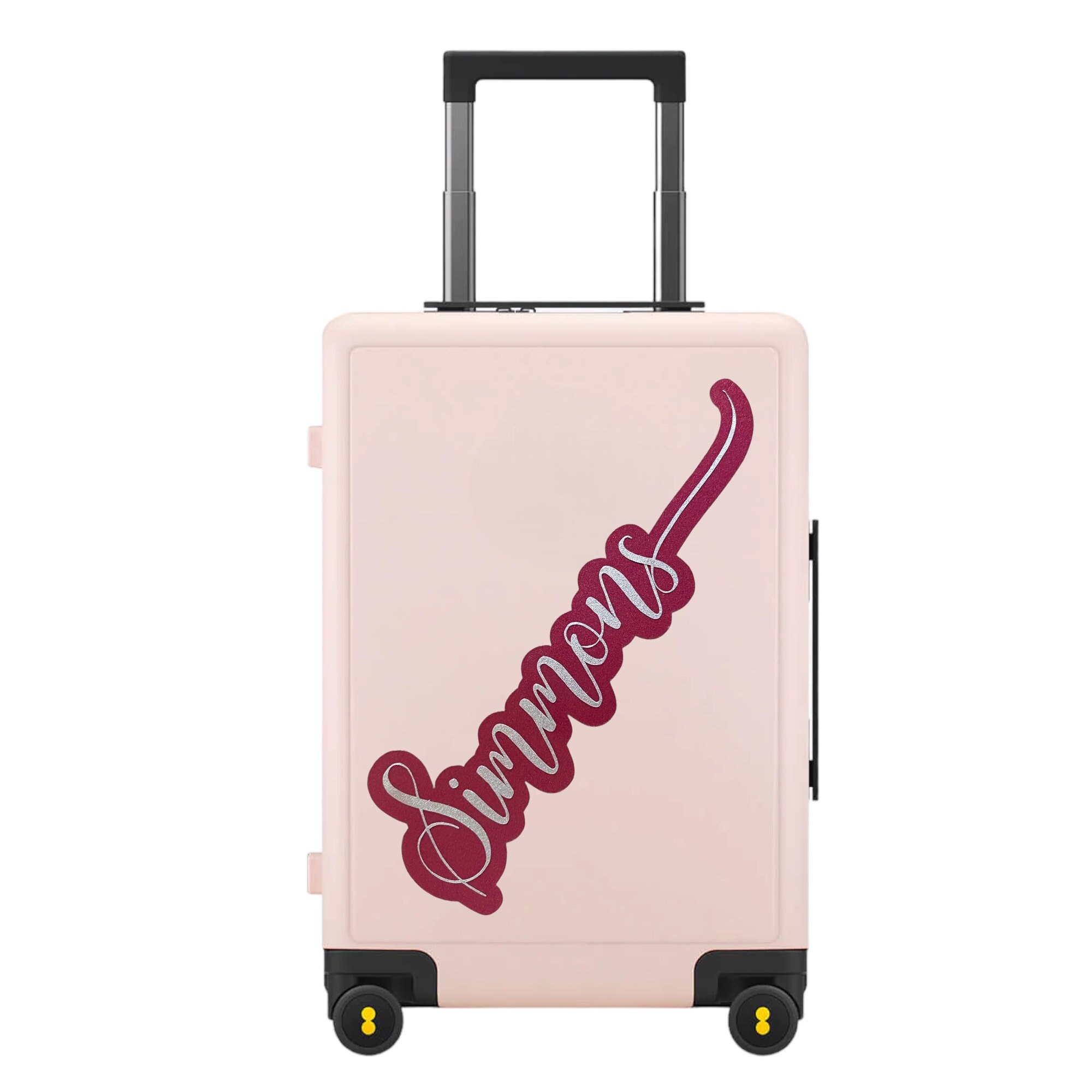 Personalized Luggage Sticker: Custom Vinyl Suitcase Decal - Etsy