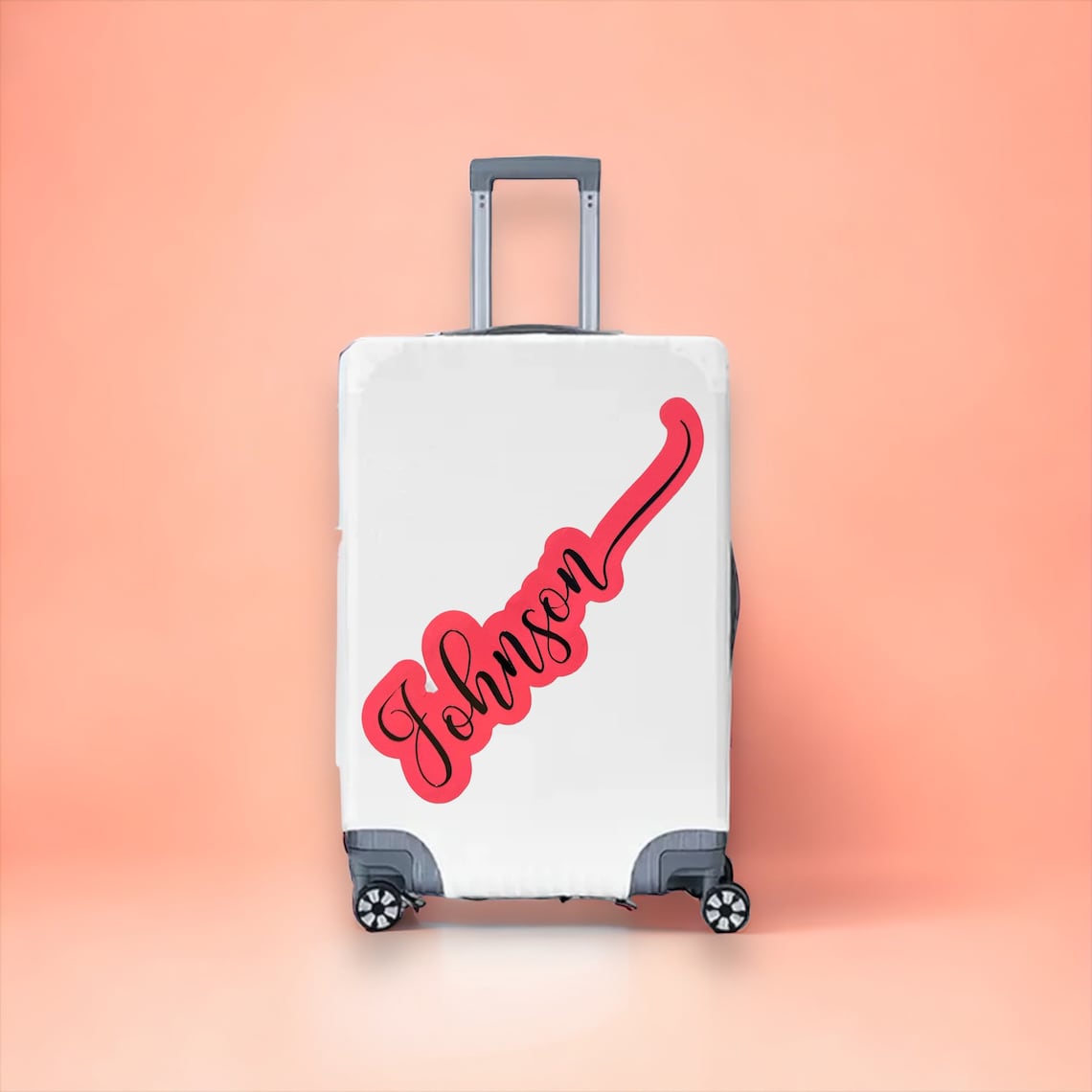 PERSONALIZED SUITCASE STICKERS, Away Luggage Decal, Vinyl Luggage ...