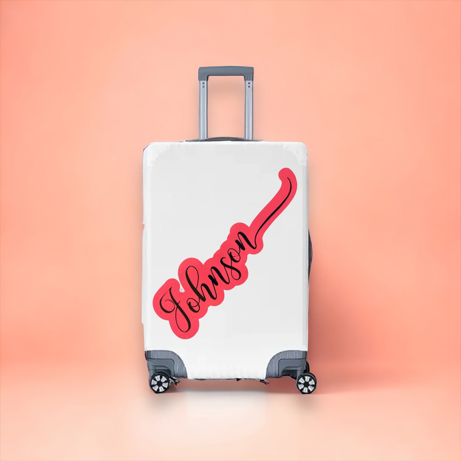 PERSONALIZED SUITCASE STICKERS, Away Luggage Decal, Vinyl Luggage ...