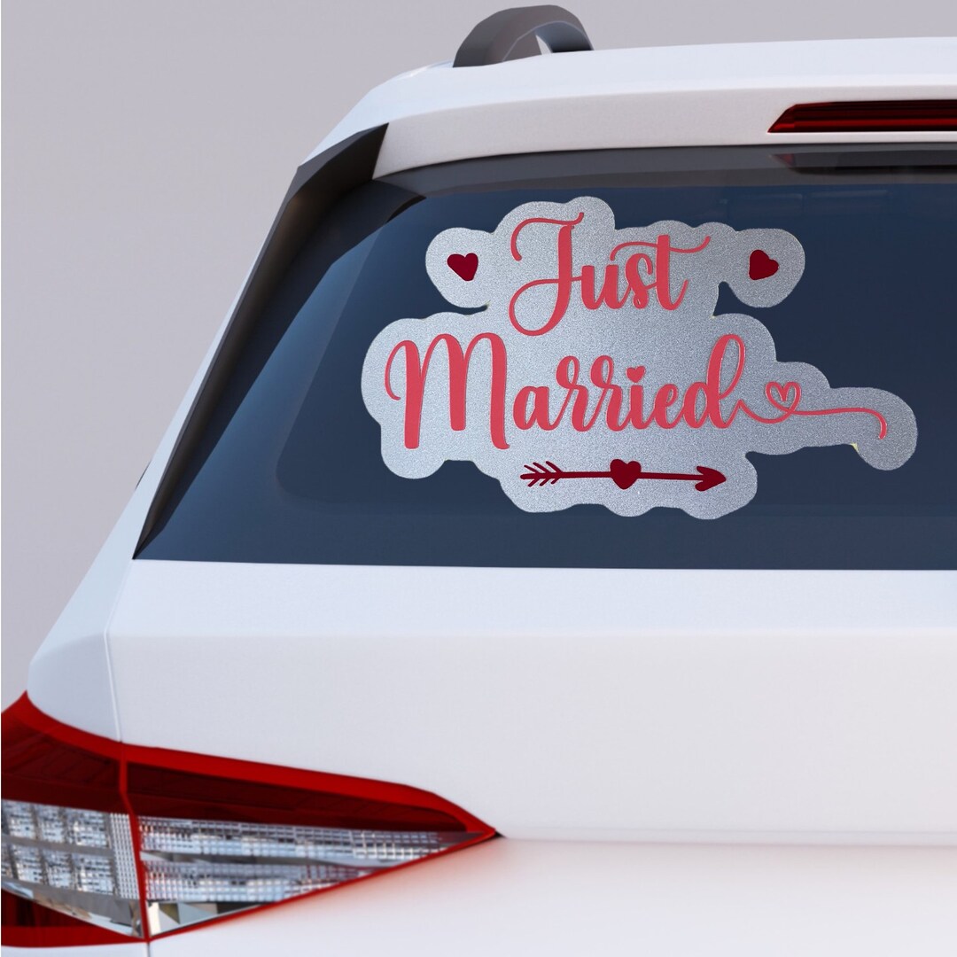 Custom Car Decal: Monogram Vinyl Name Sticker - Etsy