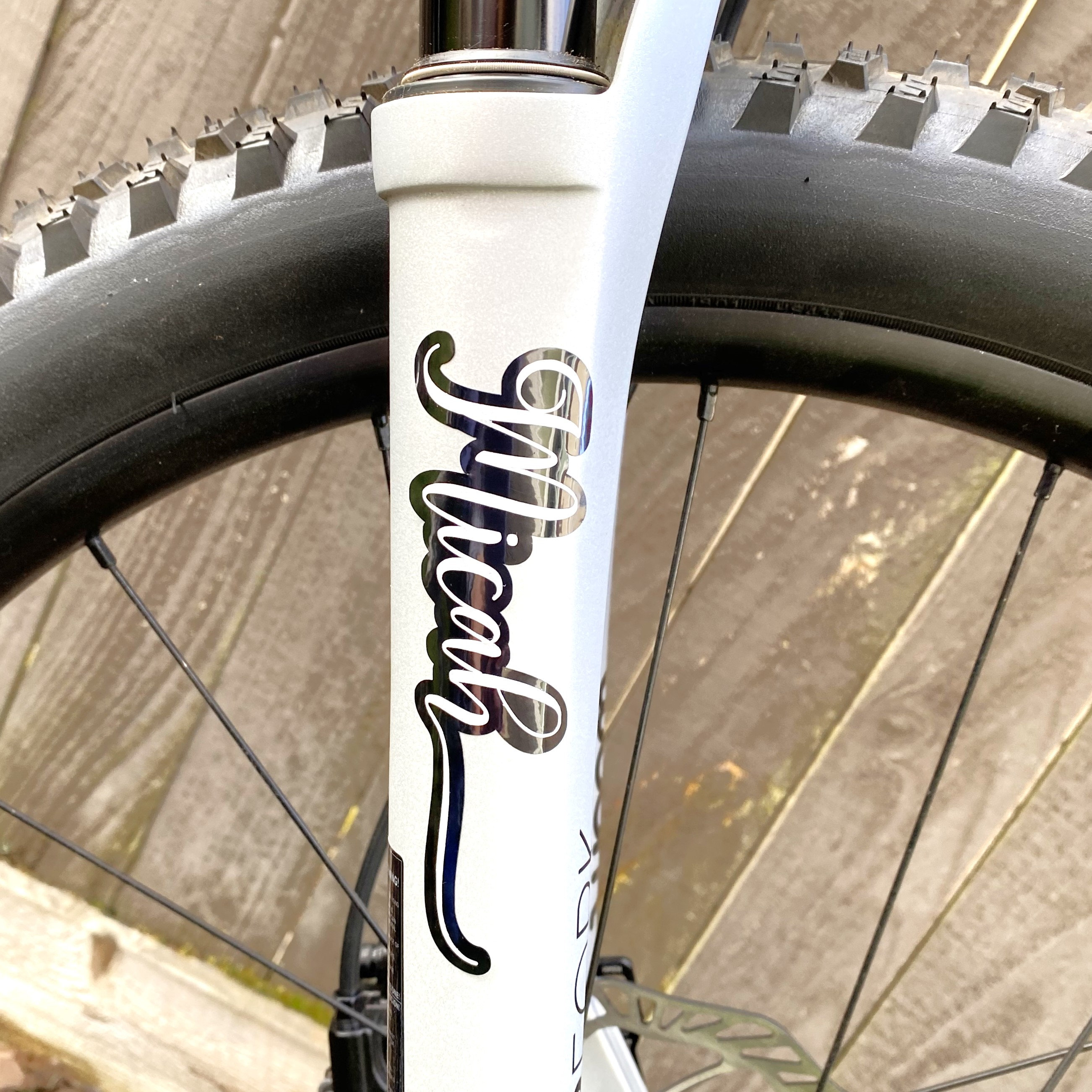 Reflective Custom Name Decal: Bike, Helmet, Gear - Etsy