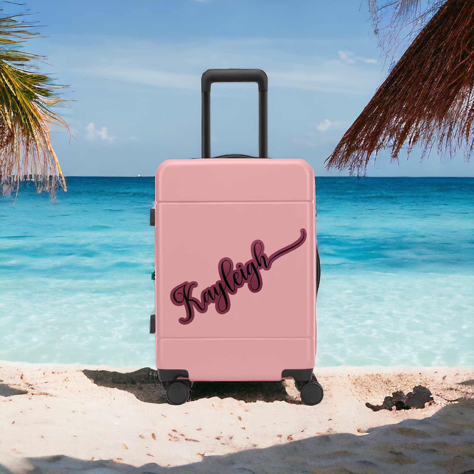 PERSONALIZED SUITCASE STICKERS, Away Luggage Decal, Vinyl Luggage ...