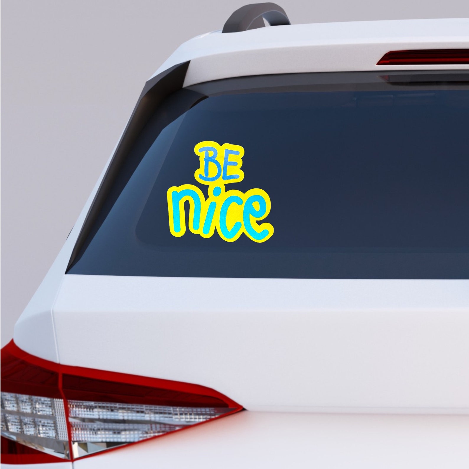 Custom Car Decal: Monogram Vinyl Name Sticker - Etsy