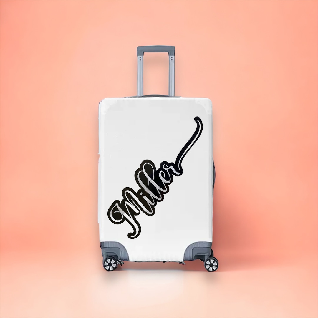 PERSONALIZED LUGGAGE STICKERS, Luggage Decal, Vinyl Luggage Sticker ...