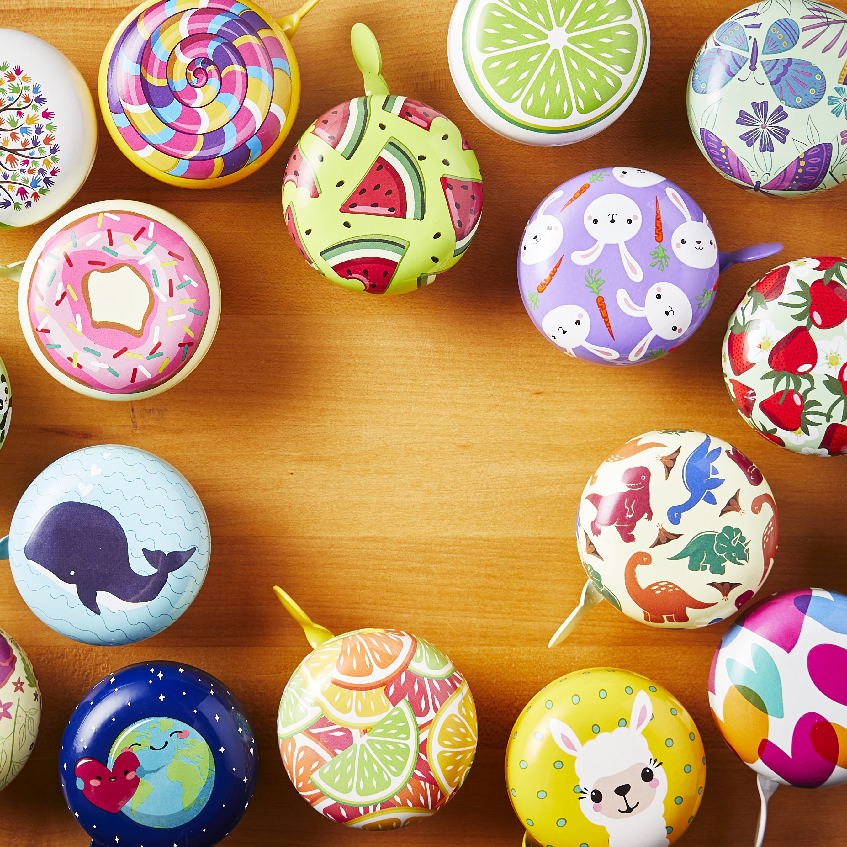 SWIRL LOLLIPOP BIKE Bell, Cute Bicycle Accessories, Gifts for Kids ...