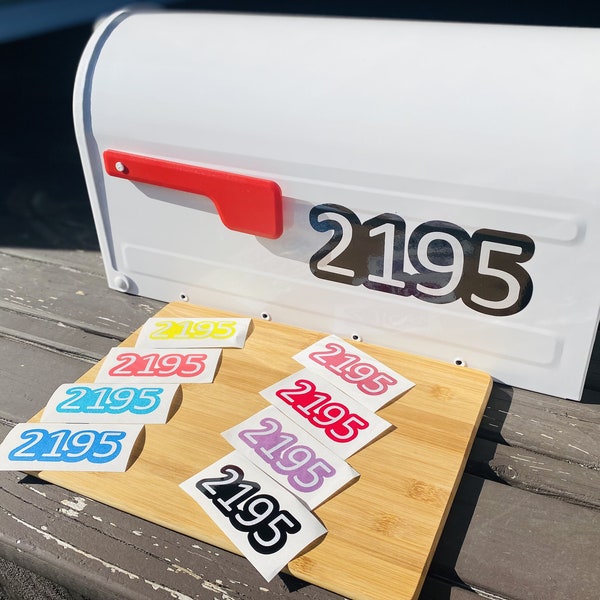 Mailbox Numbers - Etsy