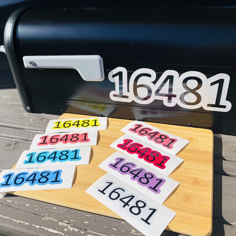 Metal Mailbox Numbers - Etsy