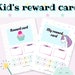 Kids Reward Card, Reward Chart for Kids, Responsibility Chart ...