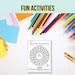 Bible Printables Activities for Kids, Fun Sunday School Activities for ...